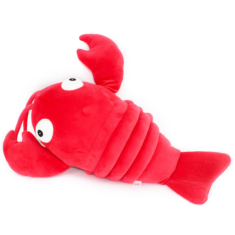 Плюшевая игрушка в стиле Тяньвэйлин, плюшевая подушка в виде краба-миллионера, лобстер, спутник для сна, плюшевая