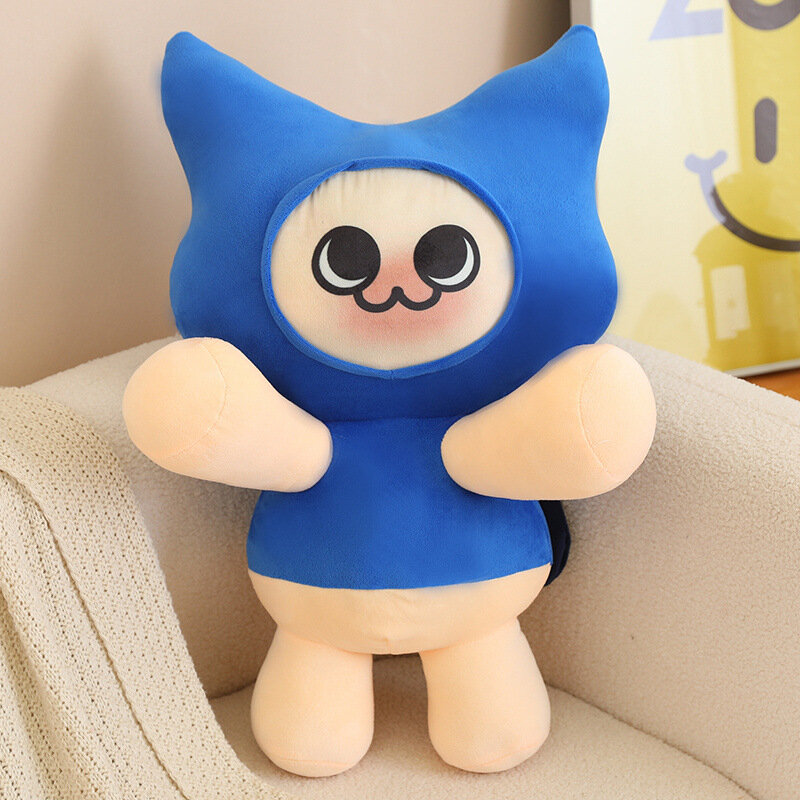 Гадкий кот серии плюшевых игрушек Ai Lu Cat Monster Hunter Кукла кот Элу_20cm（100g）