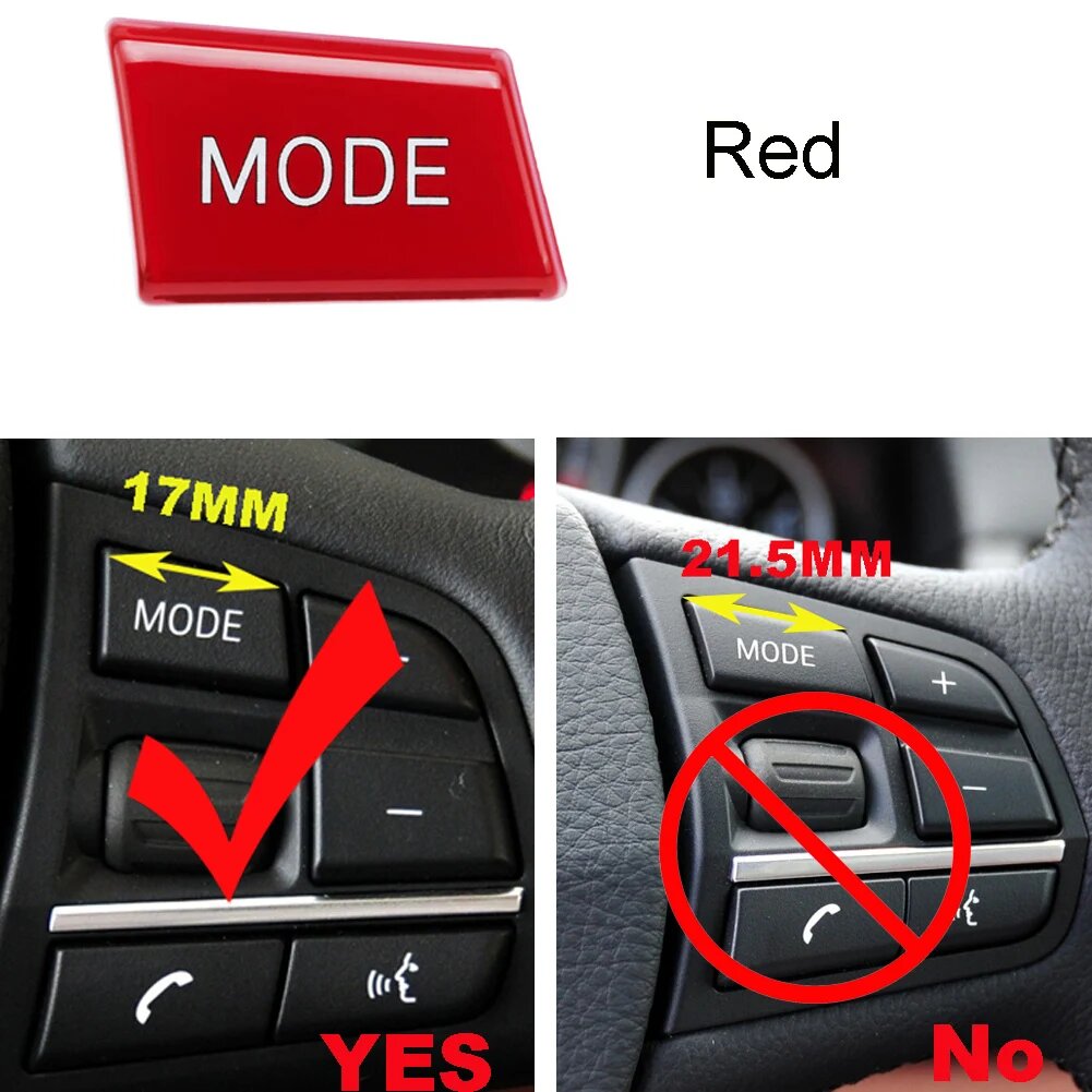 Красная кнопка MODE для BMW F20/F30/F10/X1/X3