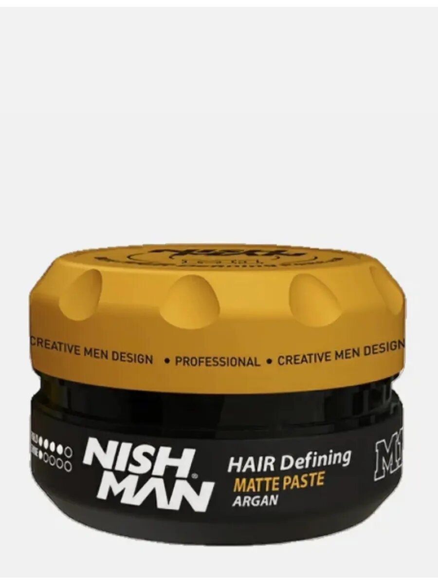 Матовая паста для волос NISHMAN argan m1