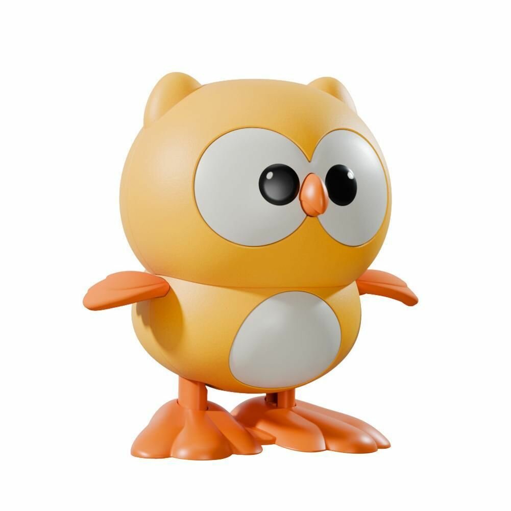 Детская заводная игрушка развивающая для малышей мальчиков и девочек для ребенка до 1 2 года сова