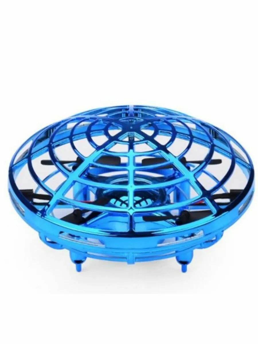 НЛО - светодиодный мини-дрон UFO с цветной подсветкой