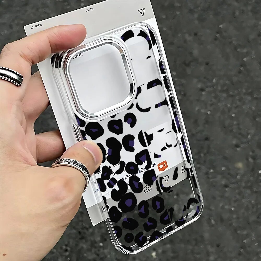 Чехол для iPhone 16 Pro Max, Leopard, LYK-297LK25111401A5