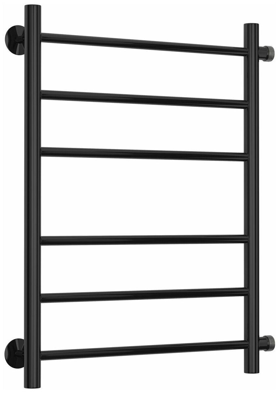 Полотенцесушитель водяной Стилье Версия-Б 600х500 Чёрный