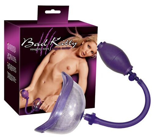 Помпа ORION, для половых губ и клитора, вакуумная, силикон, пластик