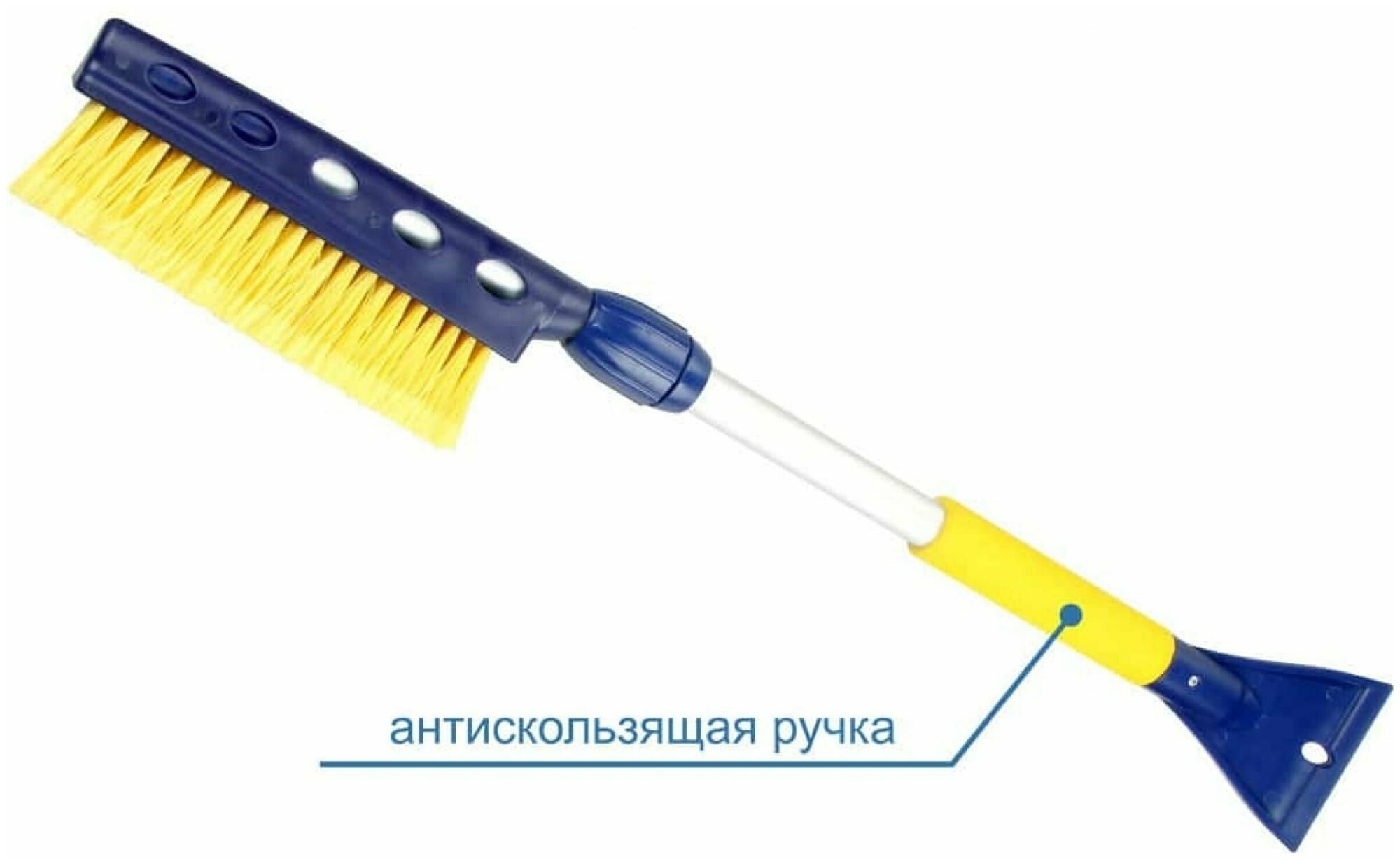 Щетка для снега телескопическая со скребком GY 75-94 см (WB-06) Veyance арт. gy000206