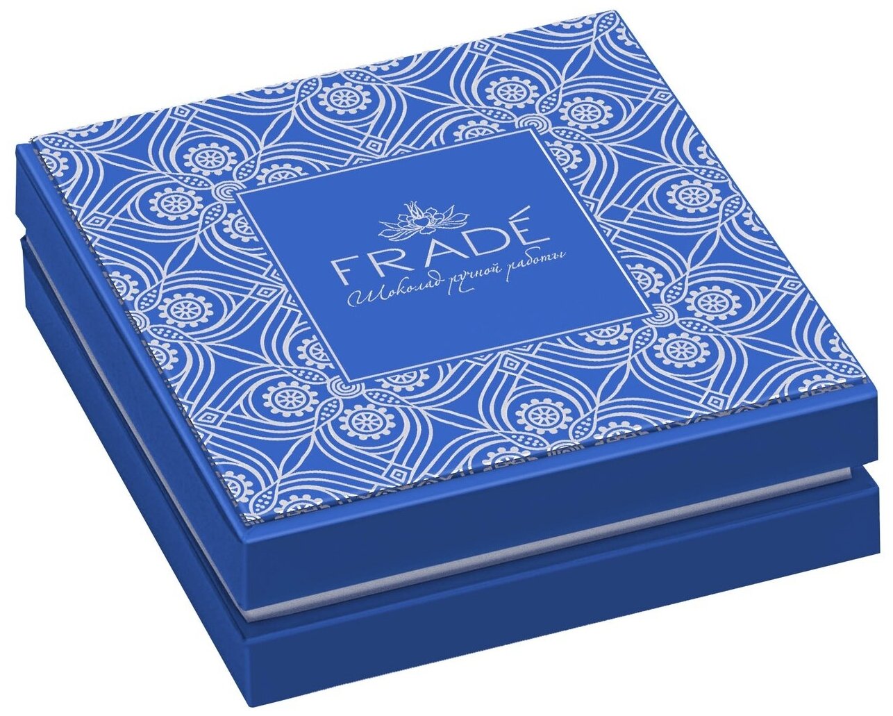 Коробка шоколадных конфет ручной работы Фраде - футляр (на 9 конфет) (механизм)