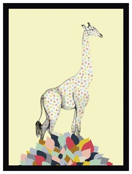 Постер в раме G&C art studio 2793B 300х400