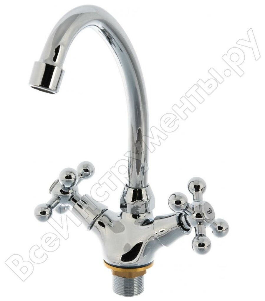 Смеситель для кухни LEDEME L4119-2 с гайкой 65716