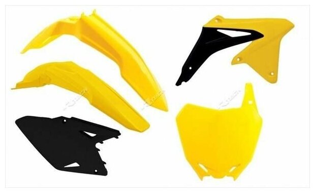 Комплект пластика RTech R-KITRMZ-OEM-598 SUZUKI RMZ450 08-17 оригинальный цвет для мотоцикла