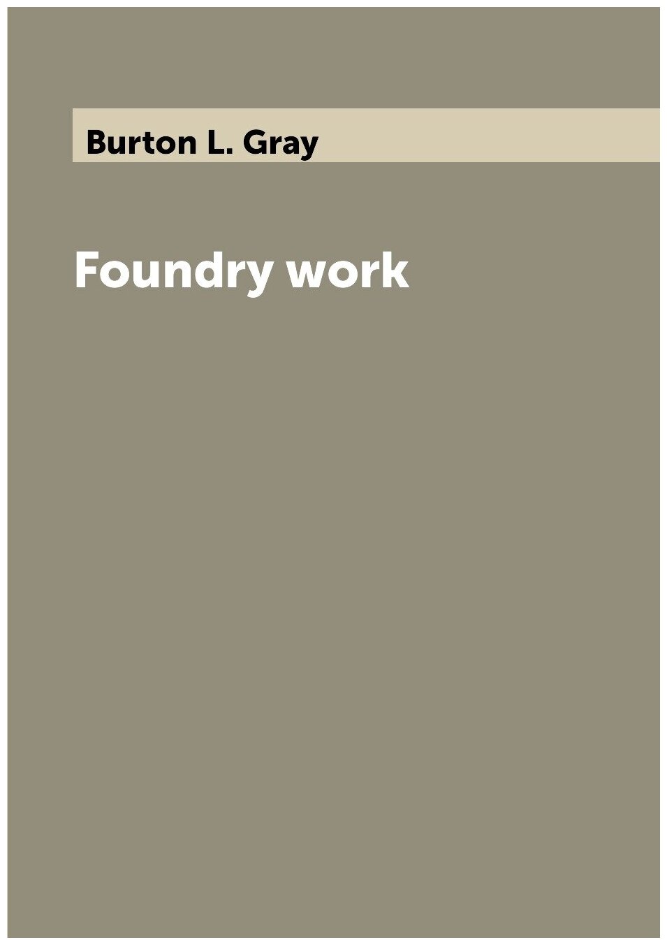 Foundry work — фото 1