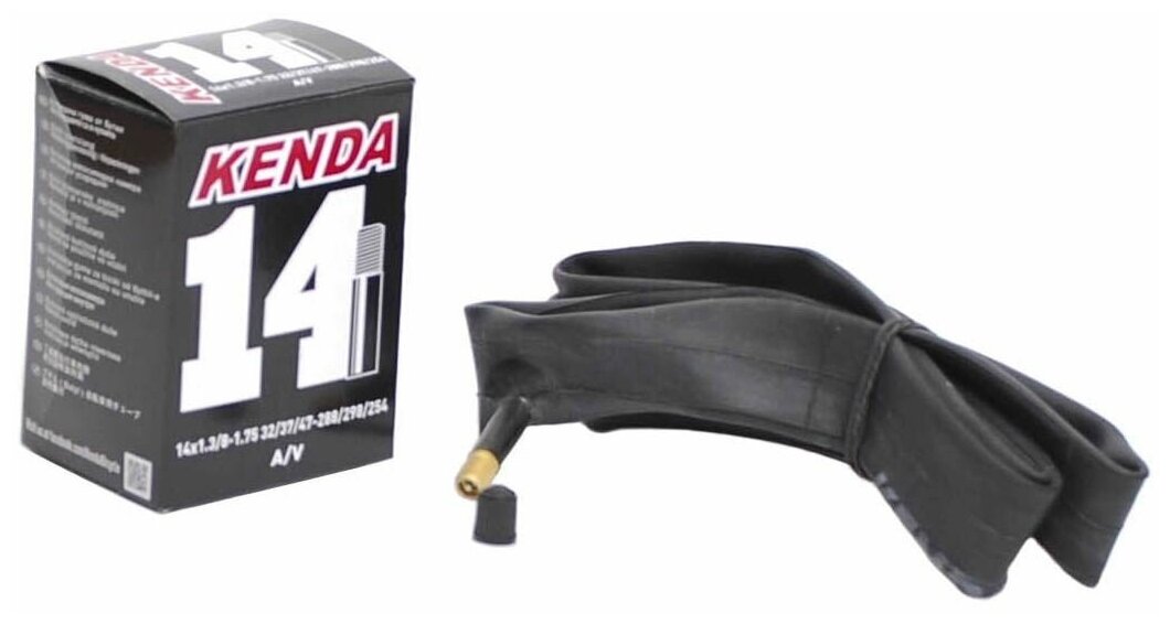 Камера для велосипеда 14x1 3/8-1.75 "узкая" ниппель авто KENDA