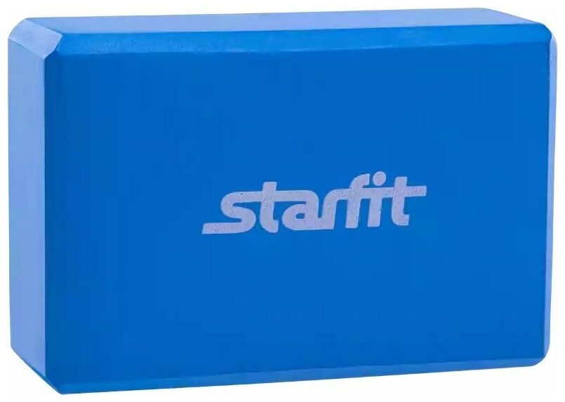 Блок для йоги STARFIT FA-101 EVA, синий