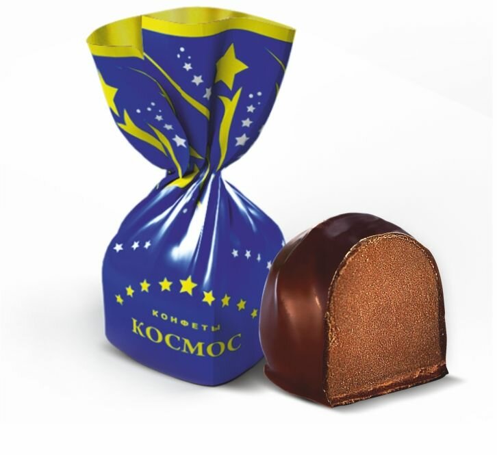 Шоколадные конфеты Космические-Космос, 1 кг, Пермская кондитерская фабрика