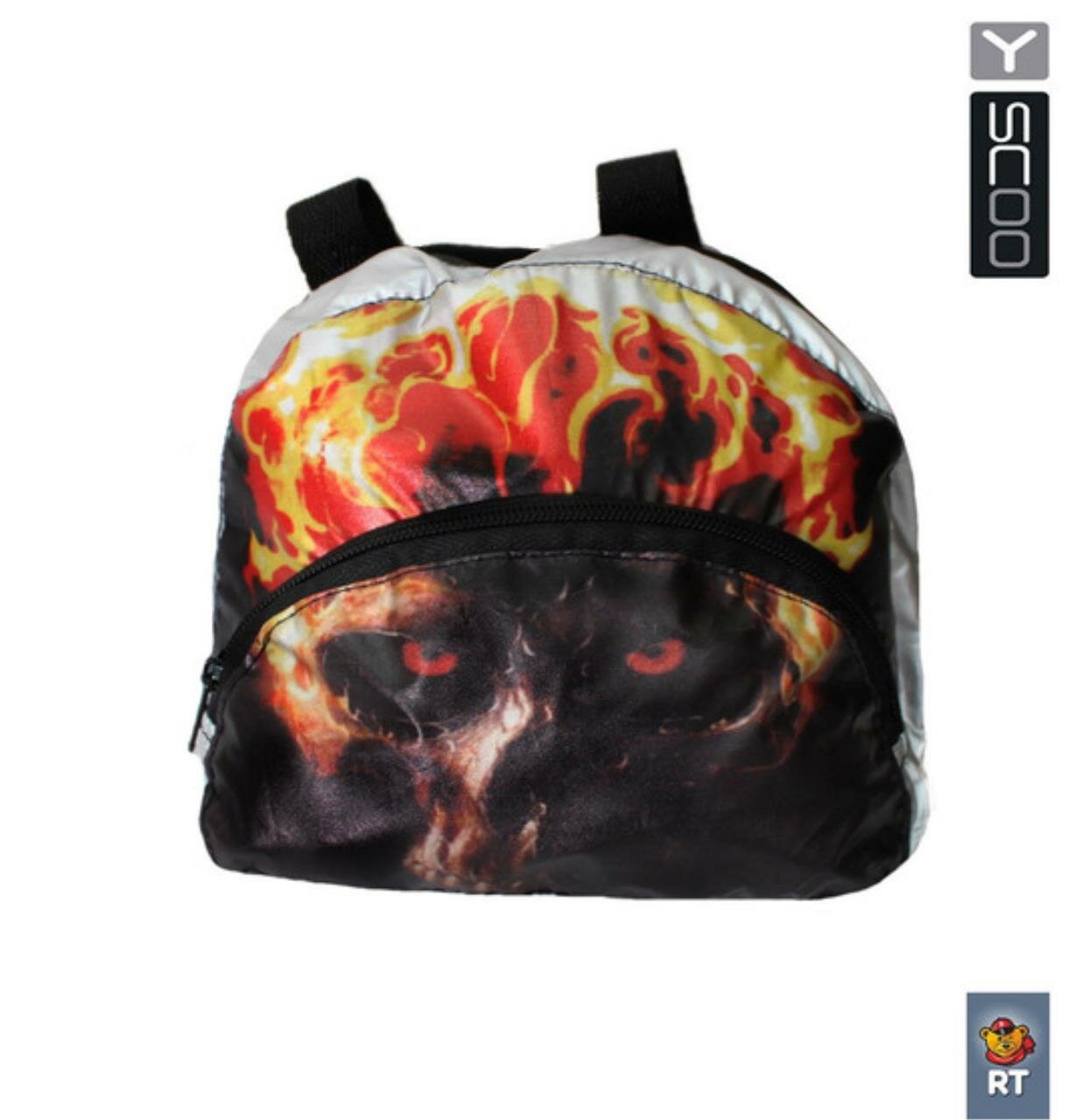 Сумка-чехол Rts "Призрачный гонщик", для самоката, водонепроницаемая, черный, OXFORD 600