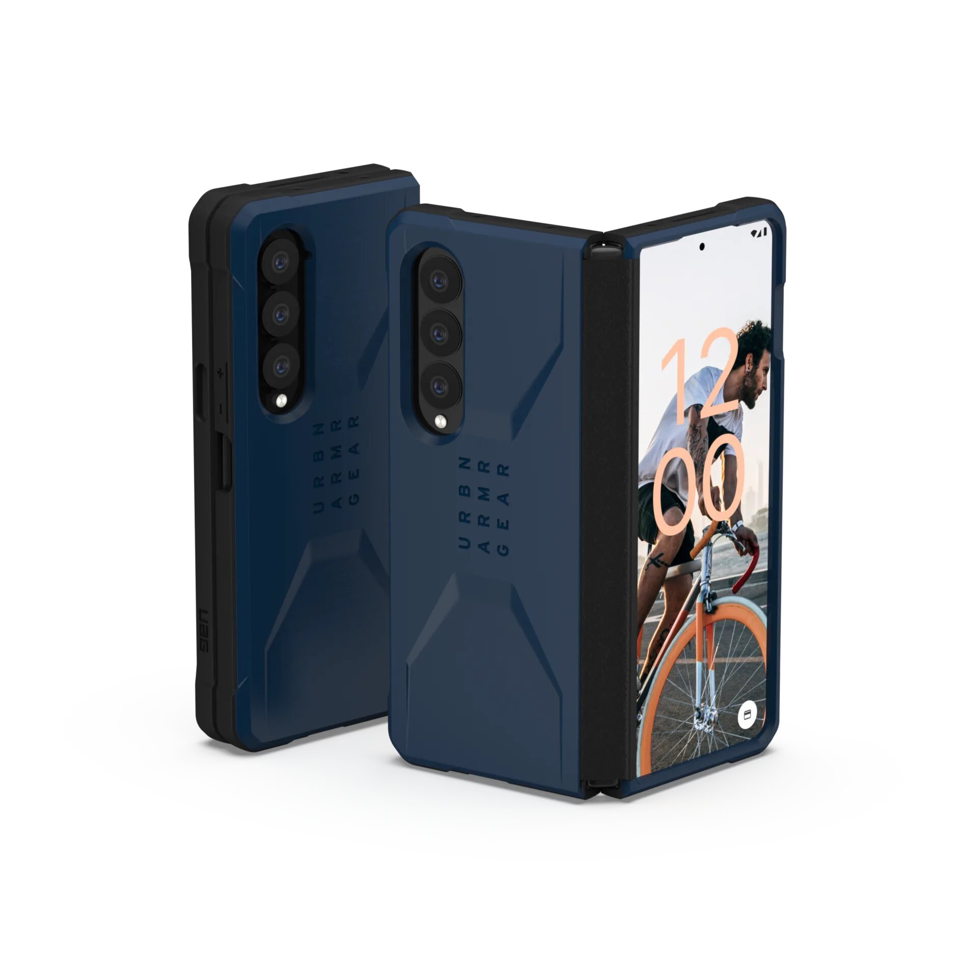 UAG Чехол UAG Civilian Series Black для Samsung Galaxy Z Fold 4 Mallard синий 214008115555