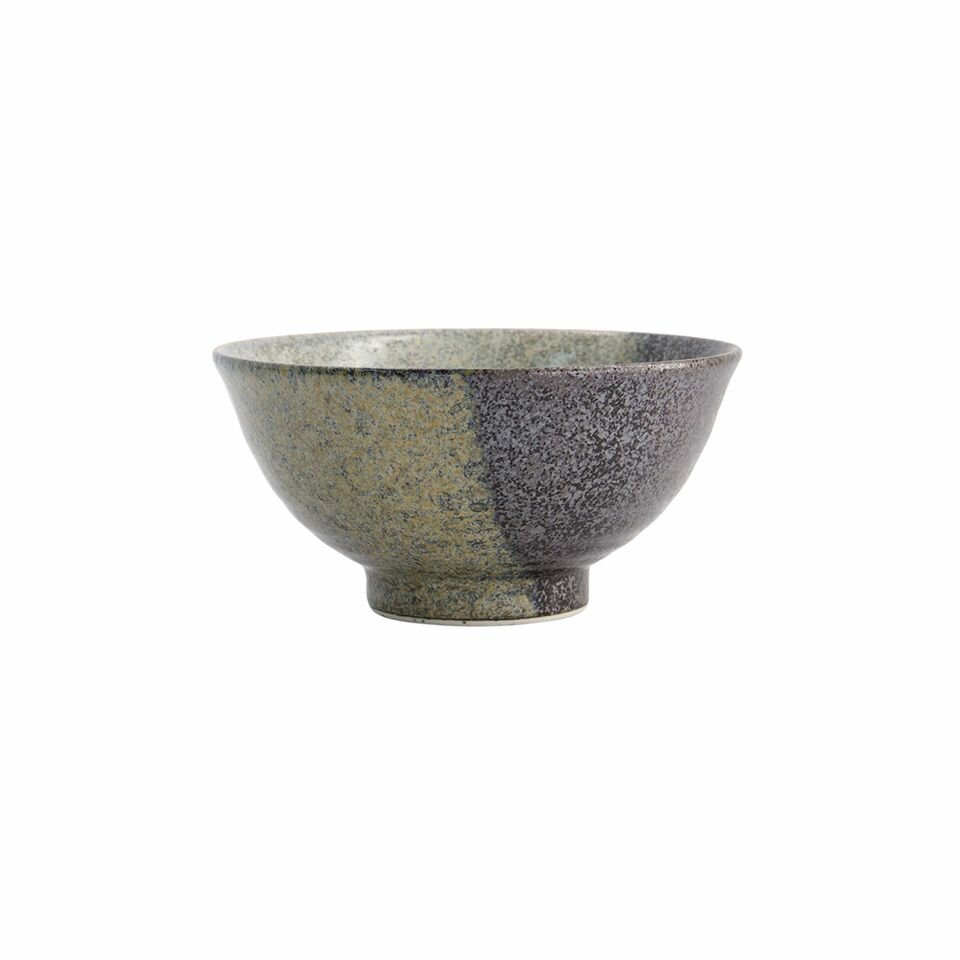 Салатник керамический TOKYO DESIGN Oboro Yamakage, 16 см, черный/коричневый/белый