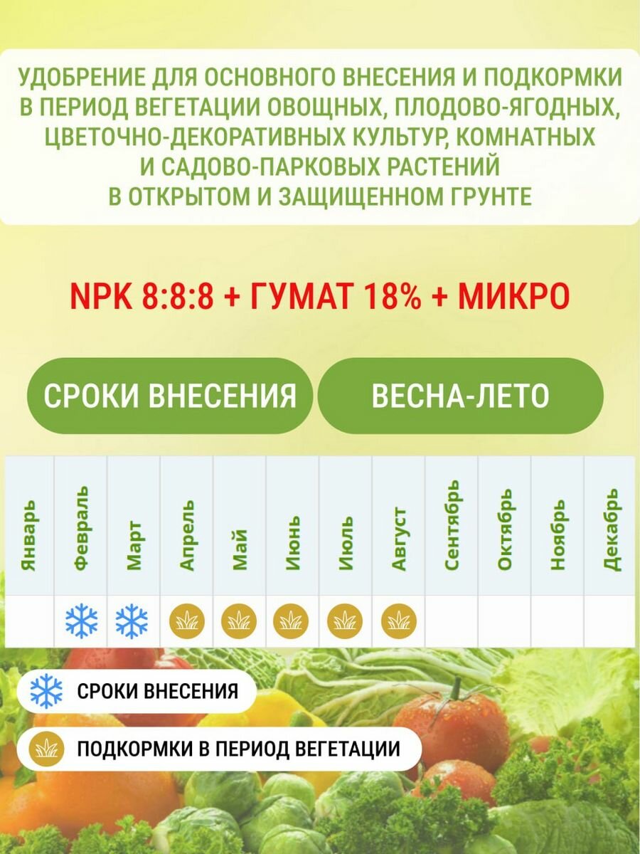 ОМУ Фертика универсальное 700 г — фото 1