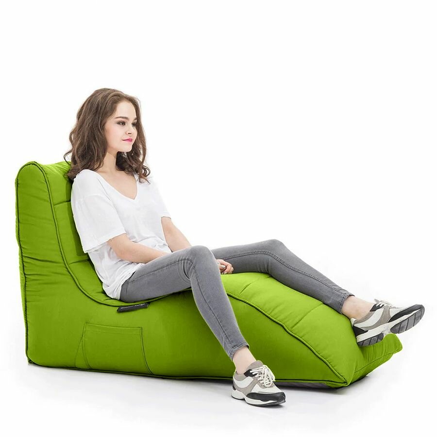 Кресло-шезлонг для дачи Avatar Sofa - Limespa (оксфорд, зеленый) - садовая уличная мебель для террасы, веранды, беседки, балкона