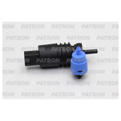 Насос стеклоомывателя VW: GOLF (II/III/IV/V/VI/VII)/PASSAT (B3/B4/B5/B6/B7)/POLO 90-/SHARAN 95-15/TIGUAN 07-16/TOUAREG 02-/TOURAN 03-16/TRANSPORTER T, P190018 Patron P19-0018