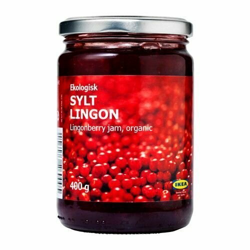 Икеа SYLT HJORTRON, брусничное варенье