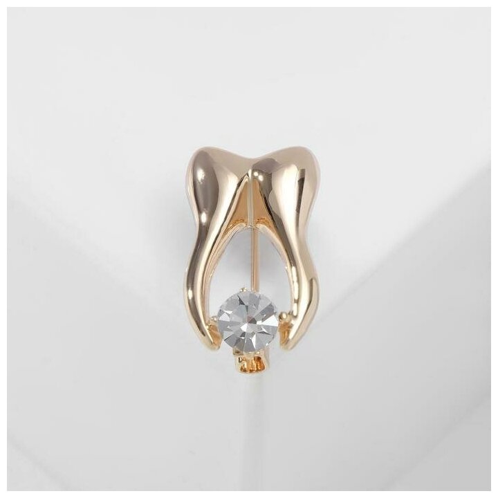 Брошь, стразы