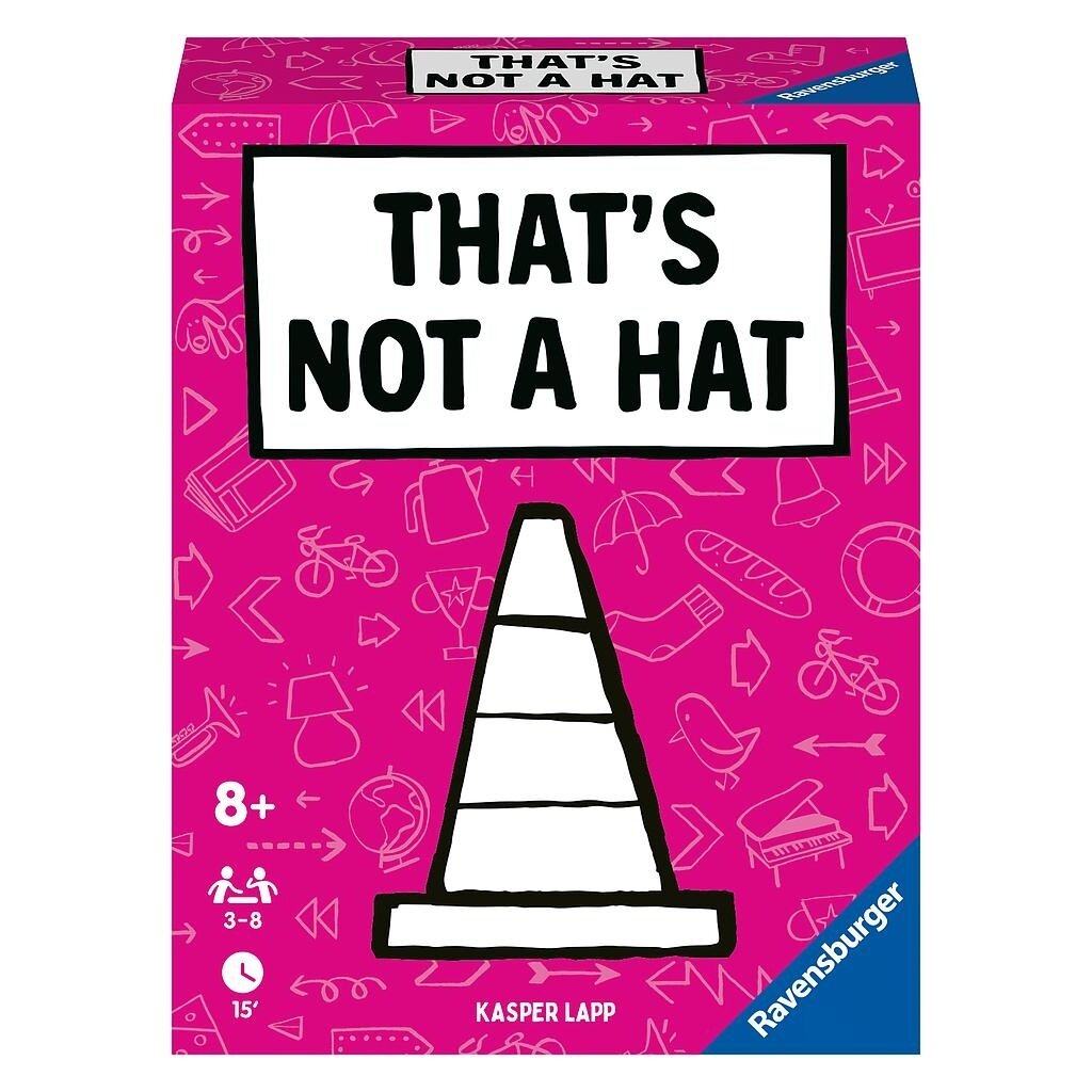 Настольная игра Ravensburger "That's Not a Hat" розовая, правила на русском языке (20955)