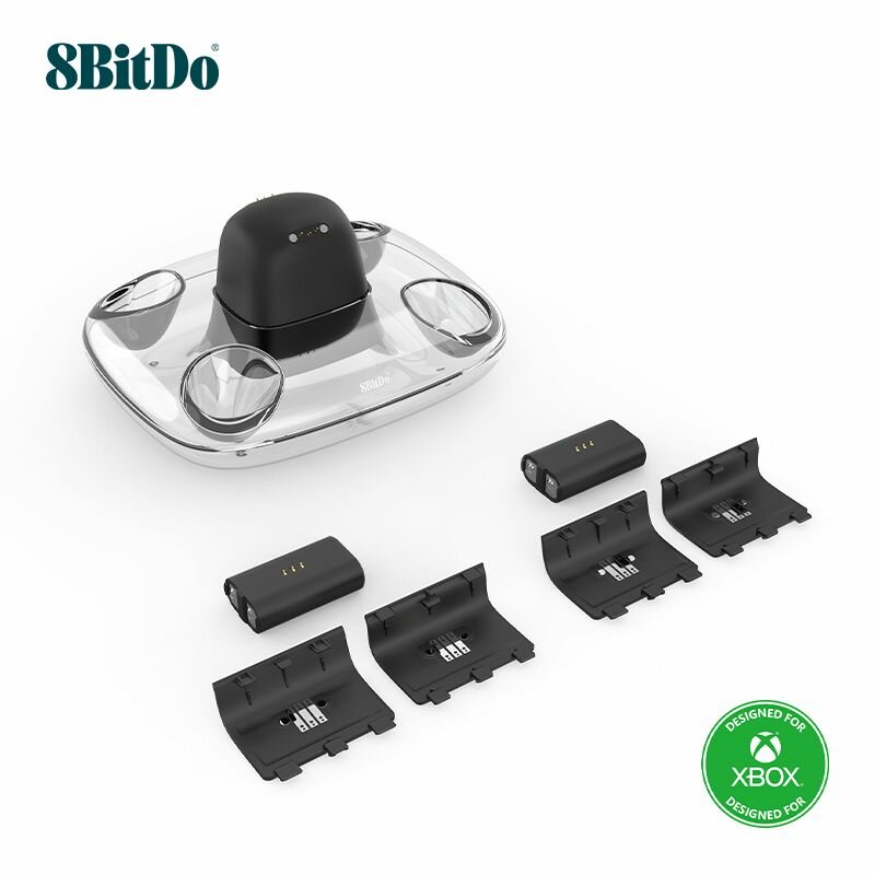 8BitDo Зарядная док-станция для геймпада + аккумулятор для Xbox Series, One X/S