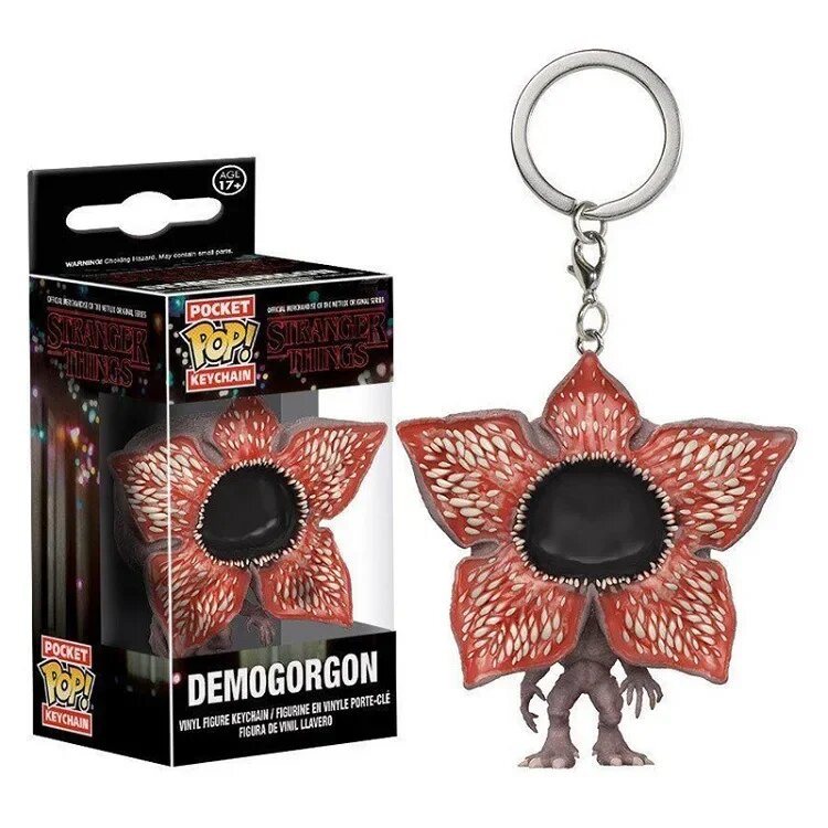 Funko Stranger Things Demogorgon Keychain Бордовый