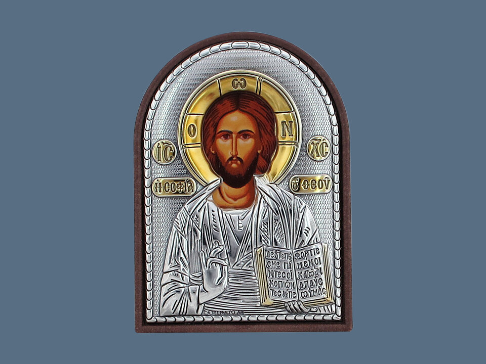 Настольная икона, спаситель 40*56, Эстет, без вставки