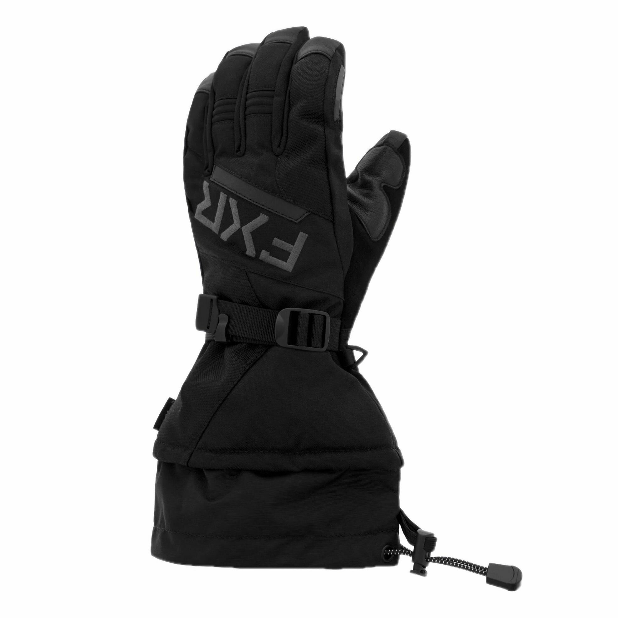Перчатки снегоходные FXR CX с утеплителем, цвет Black ops, размер XL черный серый