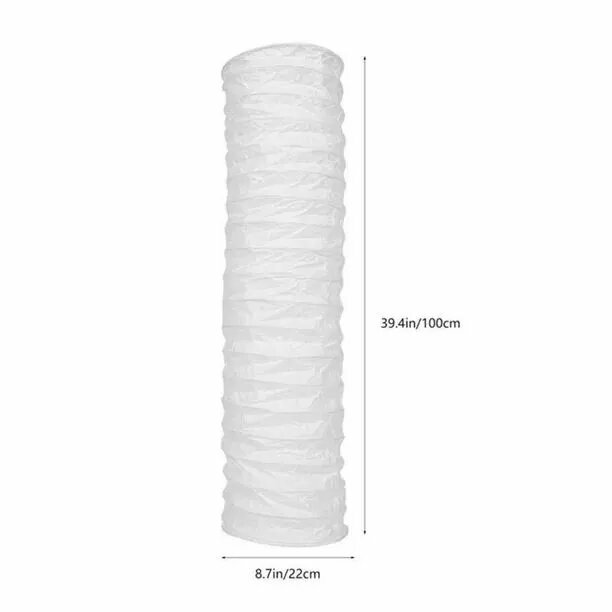 Абажур из рисовой бумаги - плафон для напольного светильника IKEA Holmo, 100x22см