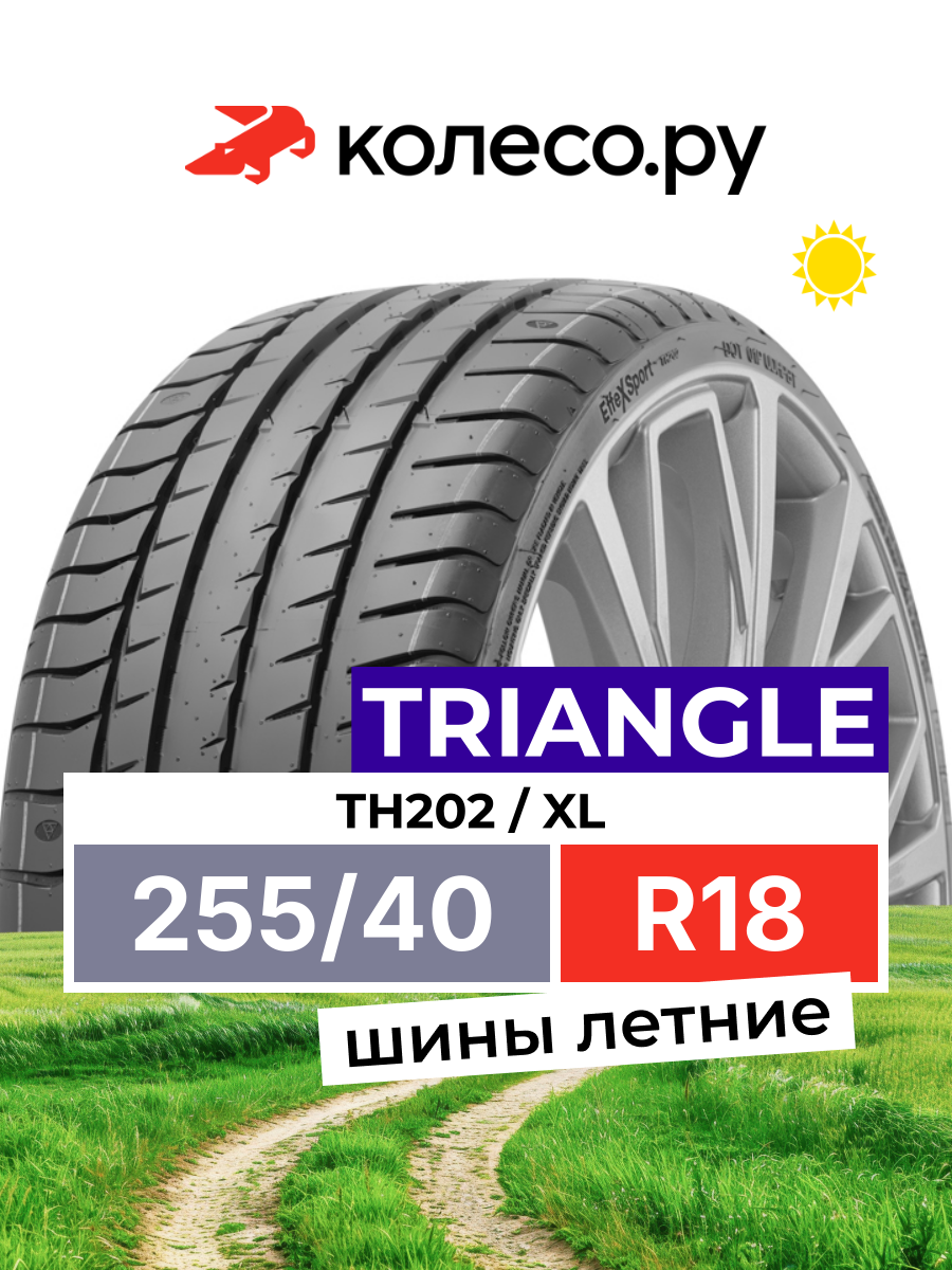 Шины летние Triangle TH202 255/40 R18 99Y XL нешипованная летняя резина