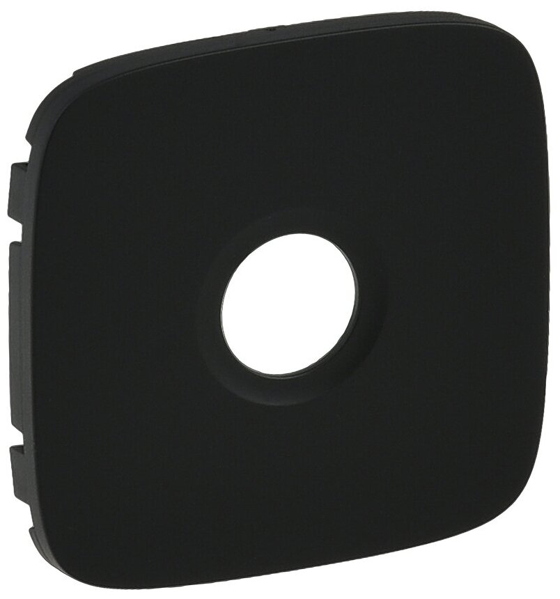 Лицевая панель для розеток ТВ Valena ALLURE Legrand, антрацит 754768