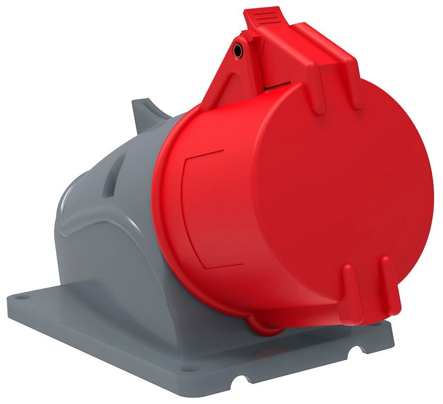 Розетка стационарная IEK Magnum, ССИ-125, 32А, 3P РЕ N, 380В, IP44