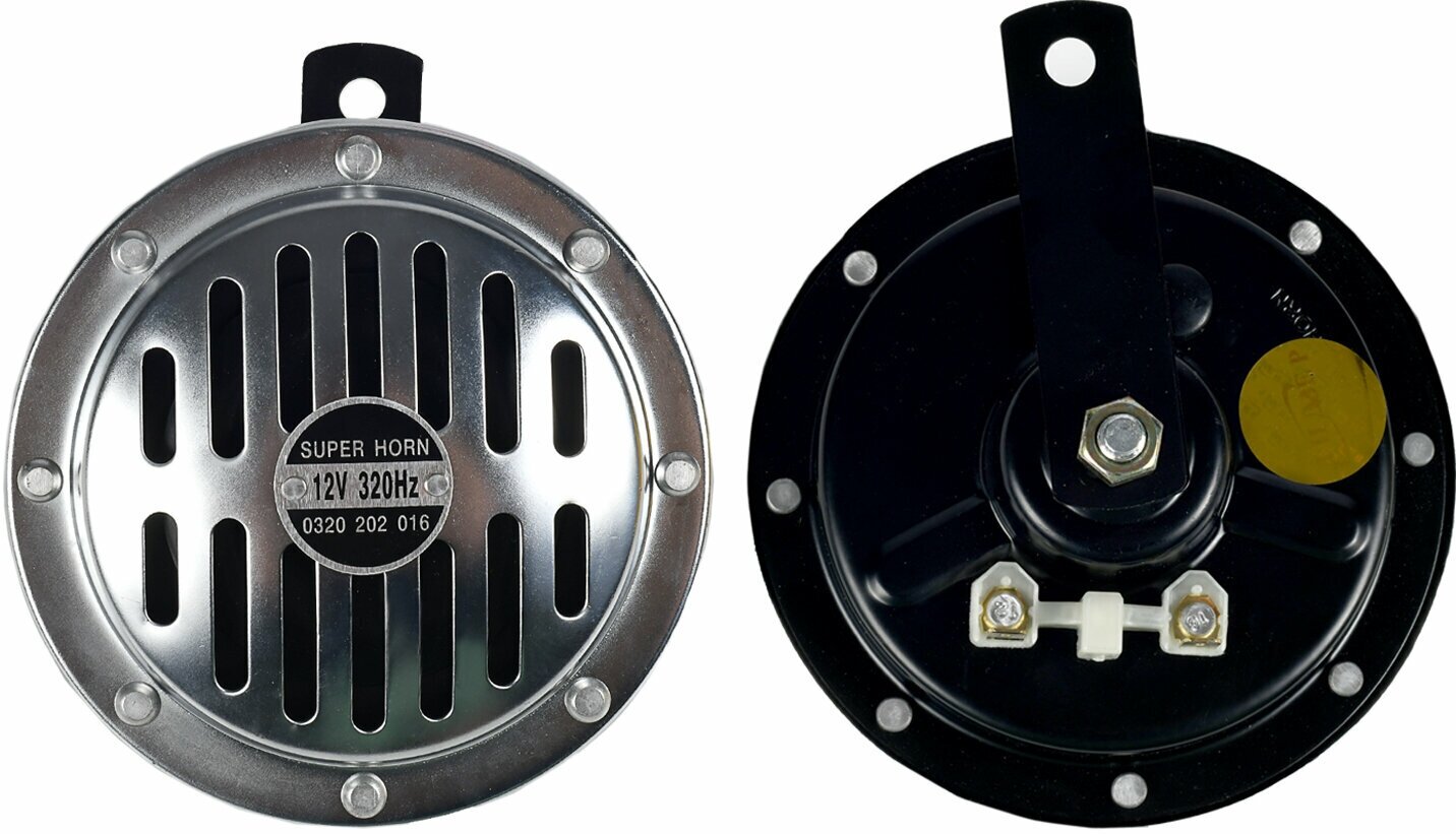 Сигнал автомобильный 2шт, звуковой, электрический, двухтональный