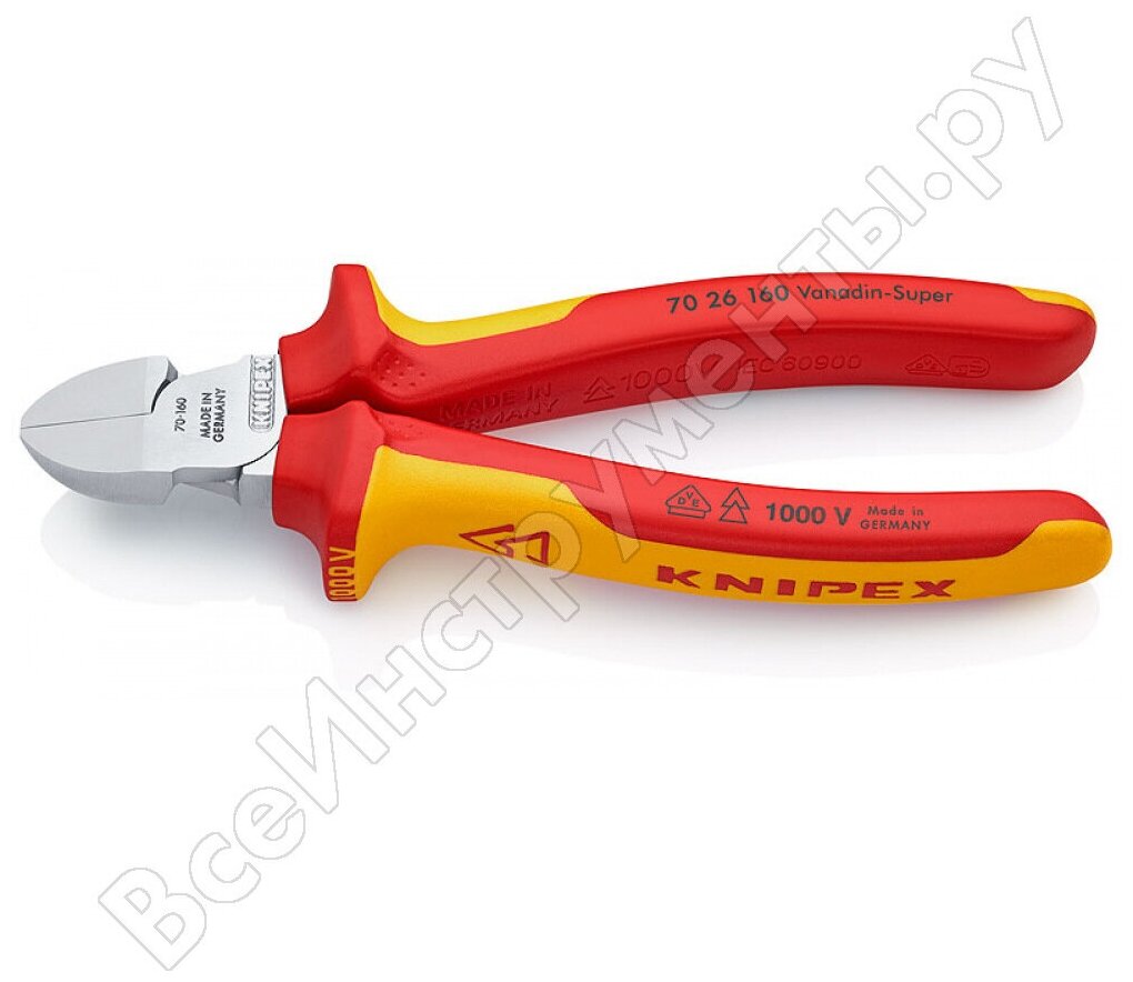 Бокорезы 1000 V Knipex KN-7026160 из спиральной проволоки