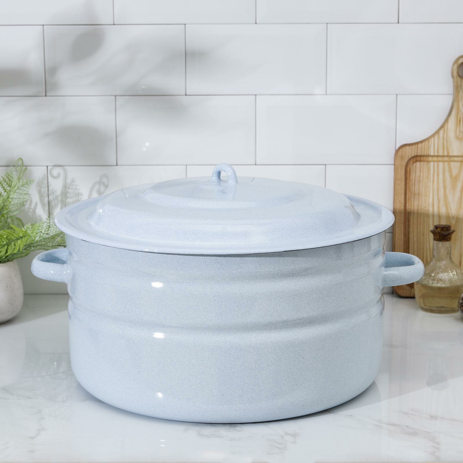 Бак эмалированный, 18 л, цвет микс