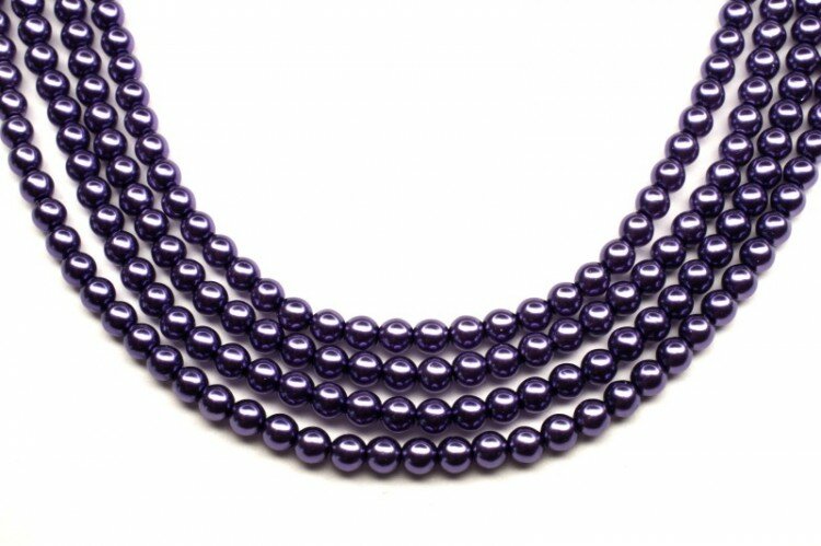 Жемчуг Preciosa, цвет 70024 сиреневый, 3мм, 10шт