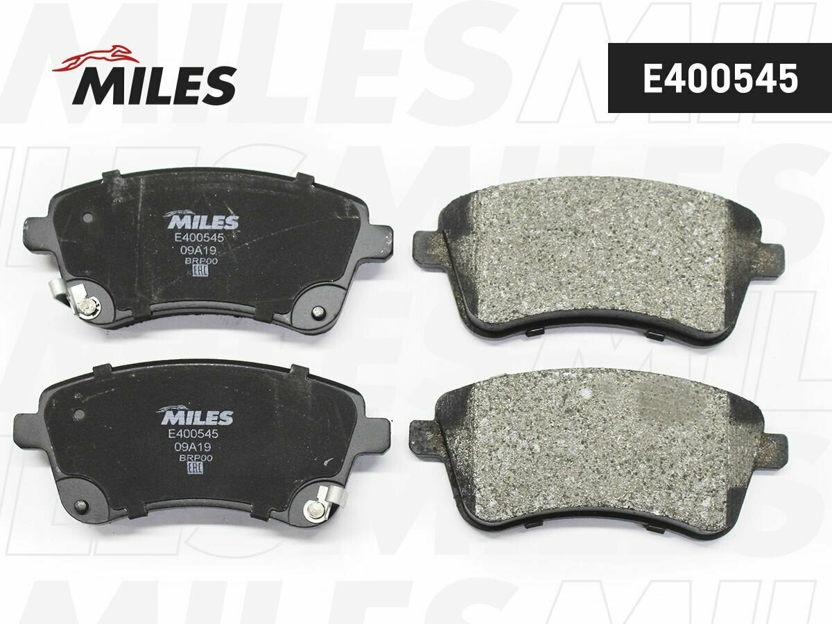Колодки тормозные Miles E400545