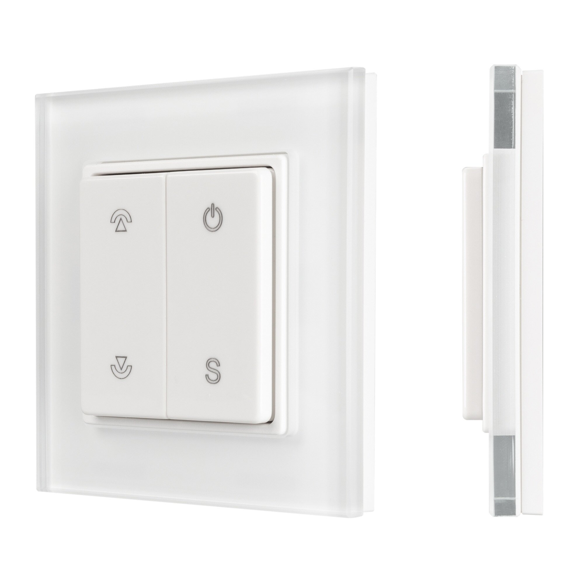 Панель SMART-P47-DIM-G-SUF (3V, 1 зона, Knob, 2.4G) (Arlight, Стекло) 032983