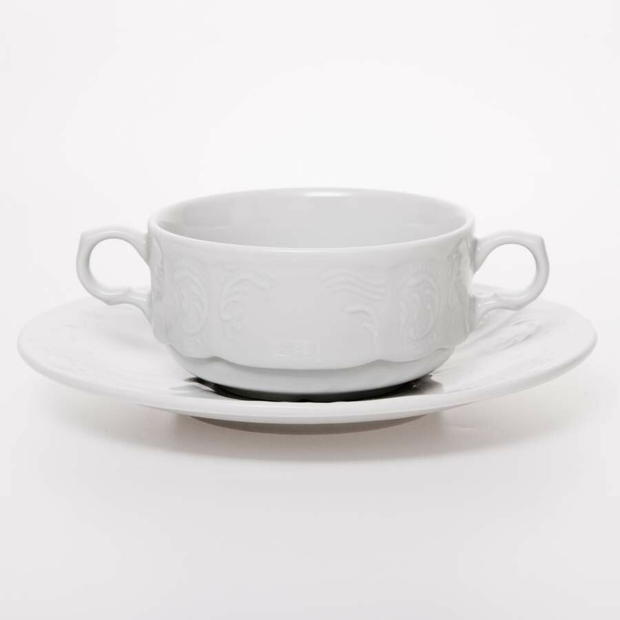 Набор бульонниц 145 мл. на 6 перс. 12 пред. «Бернадот H&R 0000» (Thun 1794)