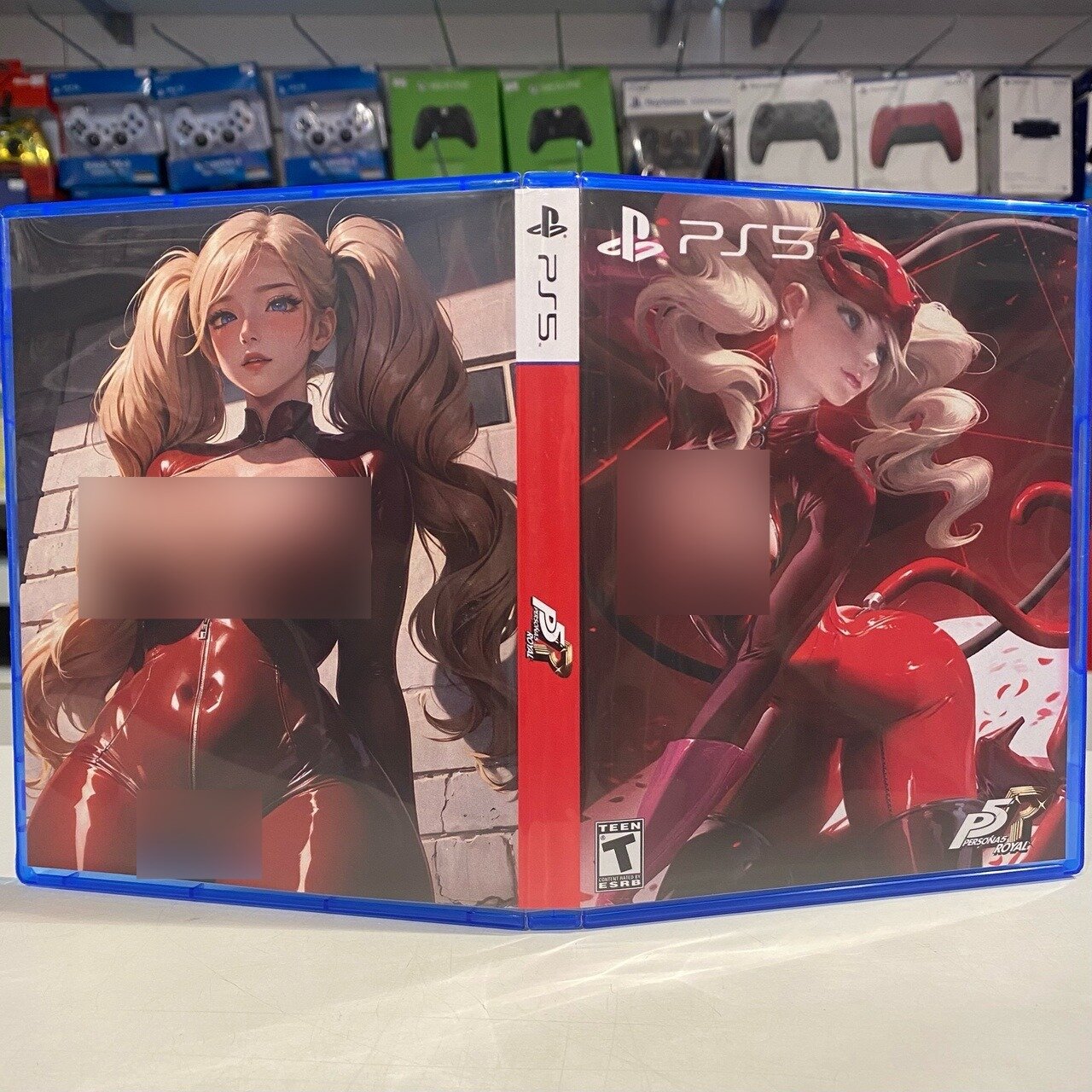 Эксклюзивная обложка PS5 для Persona 5 №1