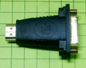 Переход HDMI штекер - DVI - D гнездо