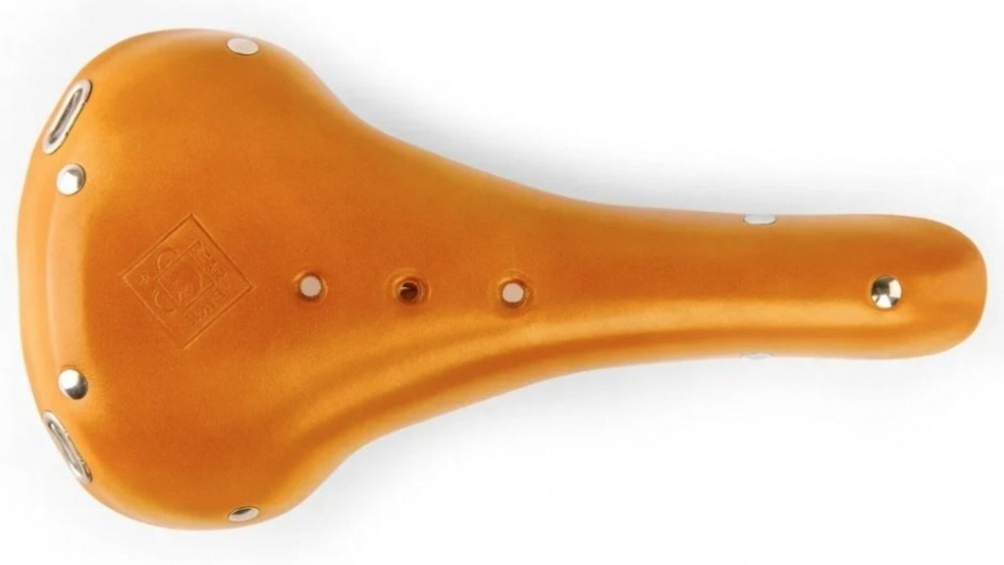 Седло для велосипеда Bear Bike OT-12002 290 мм x 180 мм кожа коричневый