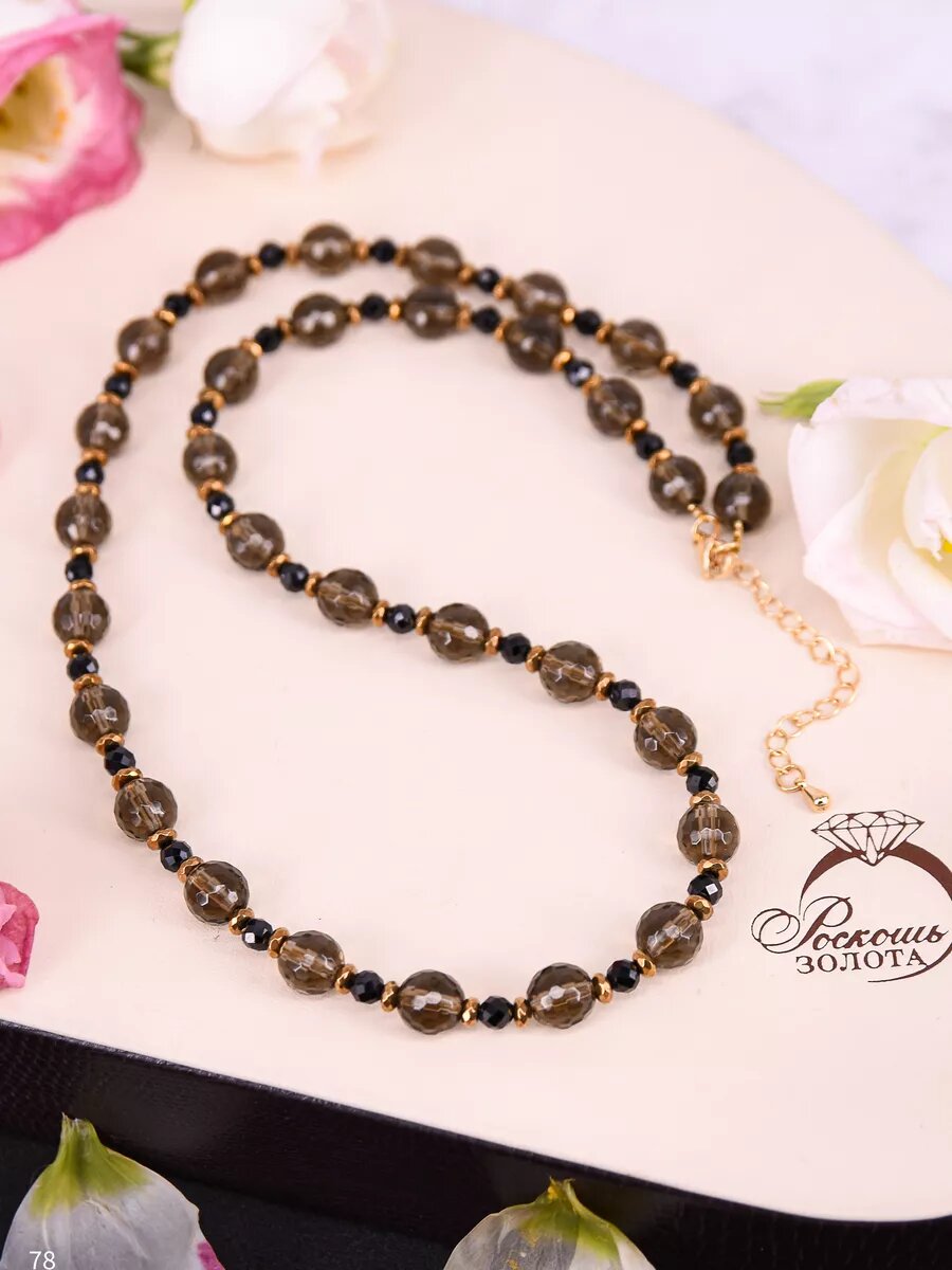 Колье, гематит