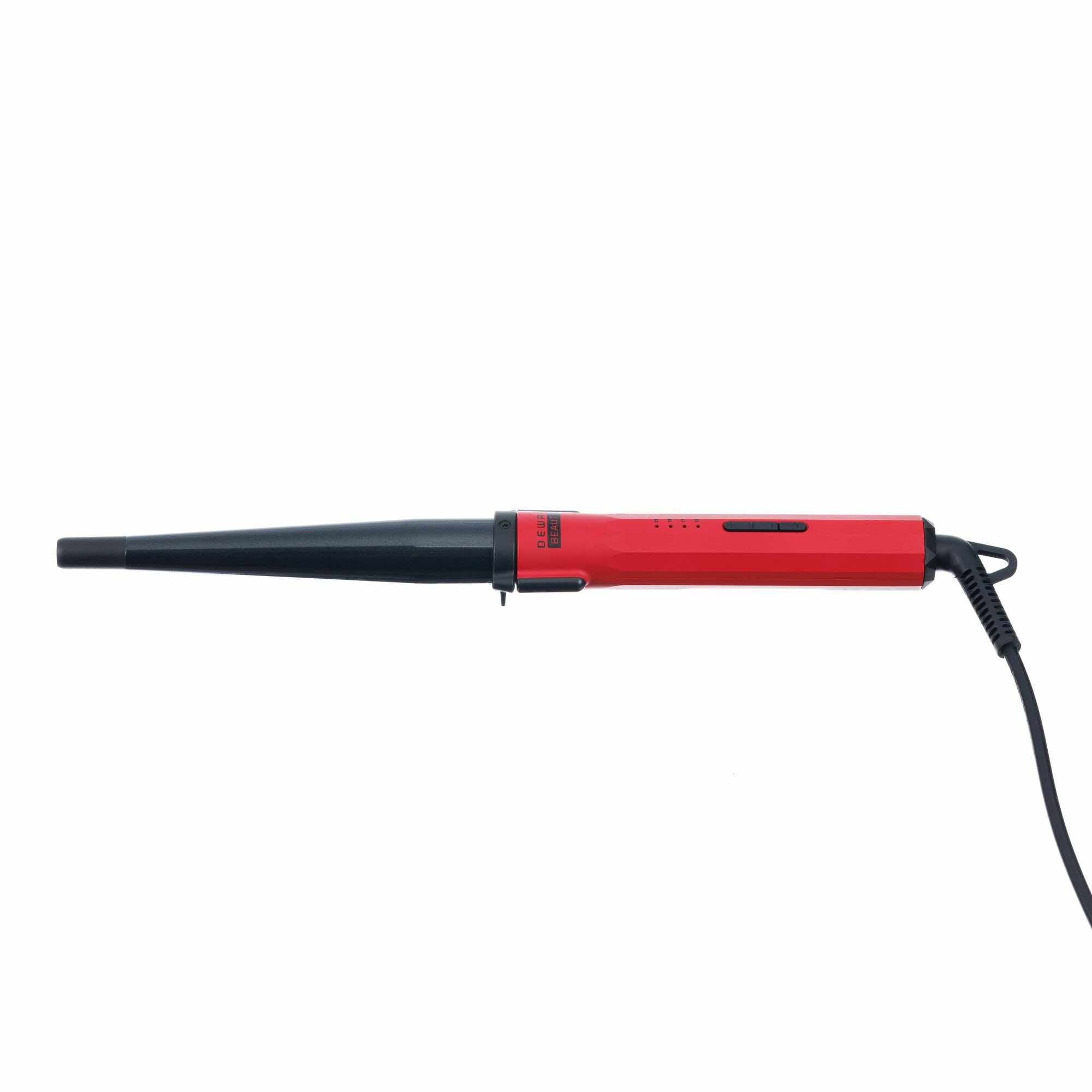 Плойка для завивки волос DEWAL BEAUTY Comfort, конусная, 13-25 мм, 38 Вт, красная HI4101-Berry