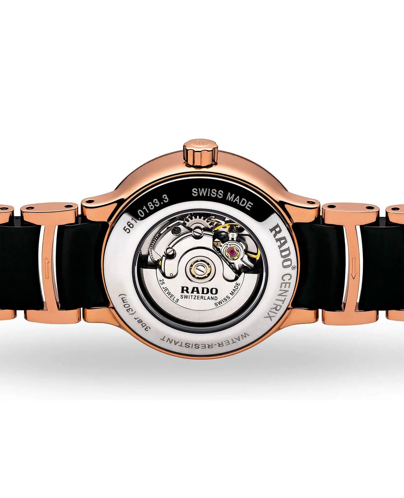 Наручные часы RADO, черный/розовое золото — фото 1