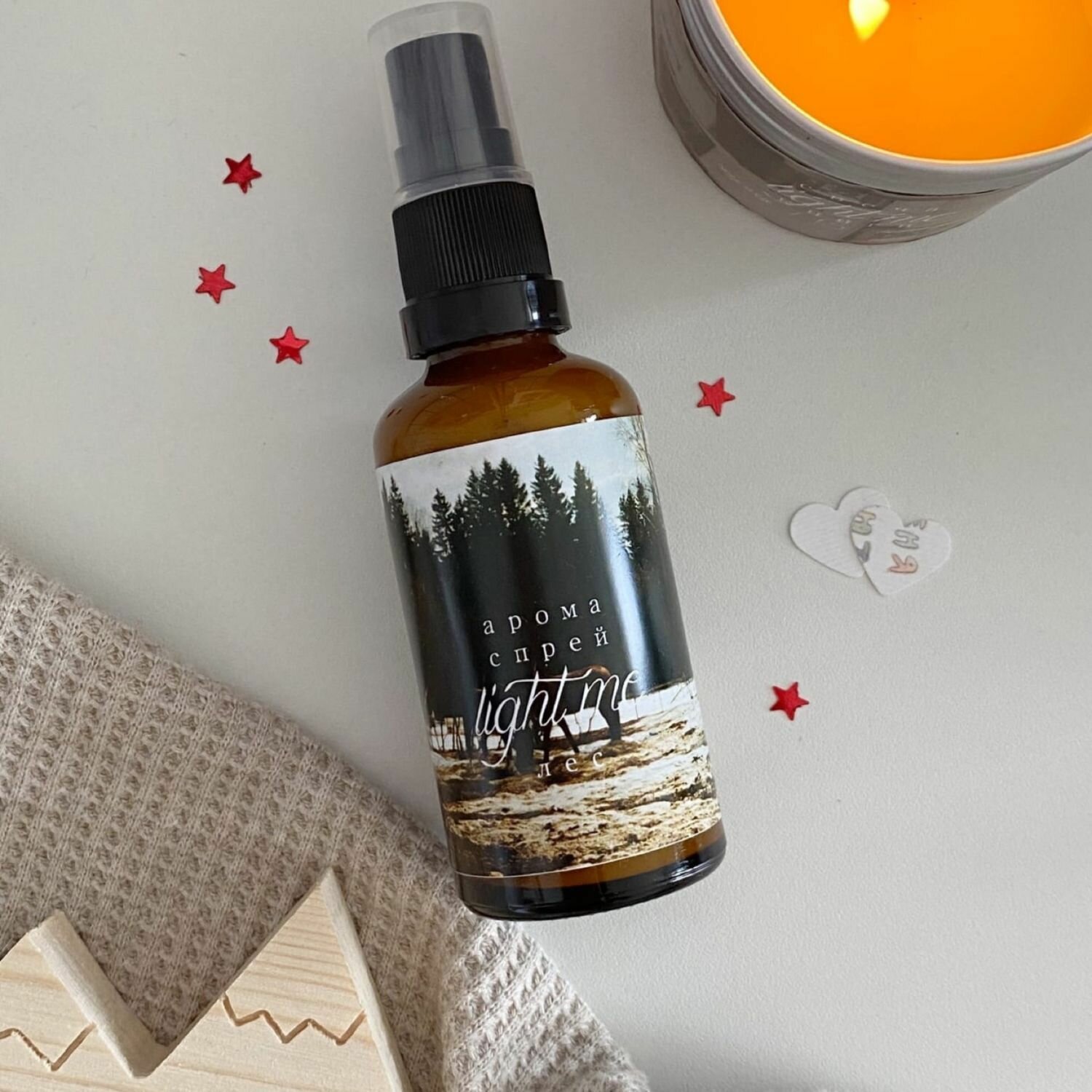 Арома спрей ручной работы «Лес», 50 мл