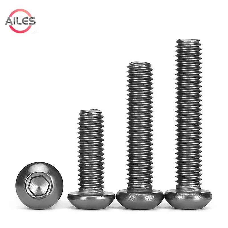 Титановые шестигранные болты М2-М8 M5x45mm 5pcs